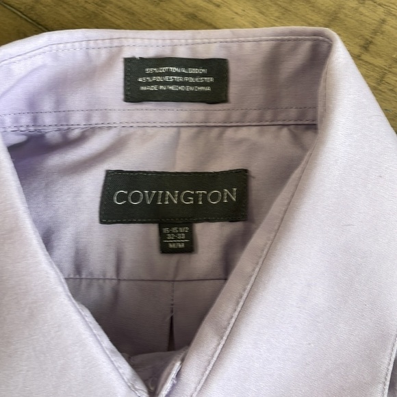 Covington | Shirts | Mens Purple Dress Shirt | Poshmark